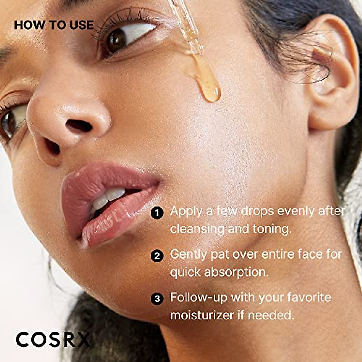 COSRX Propolis Ampoule, Glow Boosting Serum for Face with 73.5% Propolis Extract, 1.01 fl.oz / 30ml, Hydrating Essence for Sentsitive Skin, Fine Lines, Uneven Skintone, Not Tested on Animals, No Parabens, No Sulfates, No Phthalates, Korean Skincare