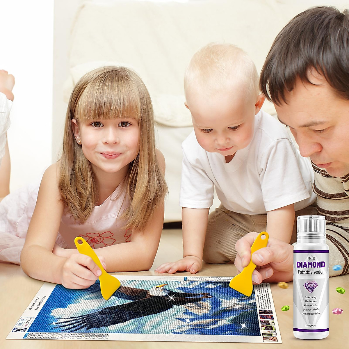 FILASLFT Diamond Painting,Paint by Diamonds for Adults, Diamond Art with Accessories & Tools,Wall Decoration Crafts,Relaxation and Home Wall Decor 12 x 16inch