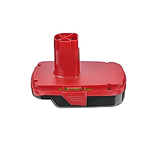 X-Adapter 1x Adapter Only Fits Craftsman 19.2v Old Style Cordless Tools Compatible with V20 New 20v Lithium Batteries -, BLACK&RED