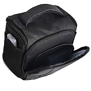 FOSOTO Waterproof (with Rain Cover) Shoulder Camera Case Bag Compatible for Nikon D5600 D750 D3300 Canon Rebel SL2 T7i EOS 80D 60D Sony A77II a68 a99II Travel DLSR SLR Camera Bags