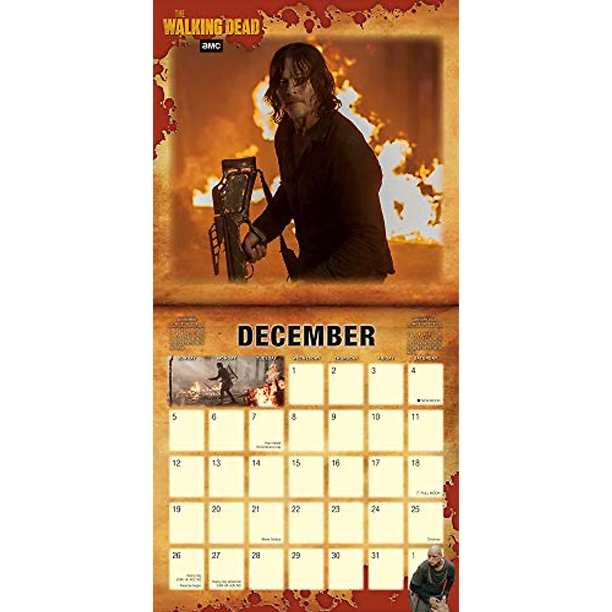 2021 AMC The Walking Dead® 16-Month Wall Calendar