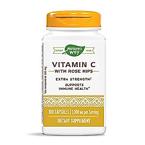 Nature's Way Vitamin C with Rose Hips Extra Strength; 1000 mg per Serving