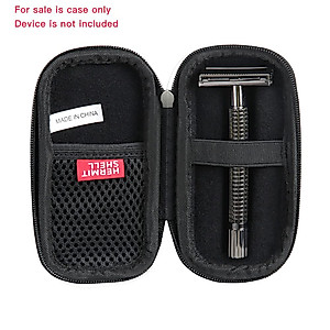 Hermitshell Travel Case for WEISHI/ZOMCHI/VIKINGS/Edwin Jagger/Bambaw/Merkur Long Handled Safety Razor