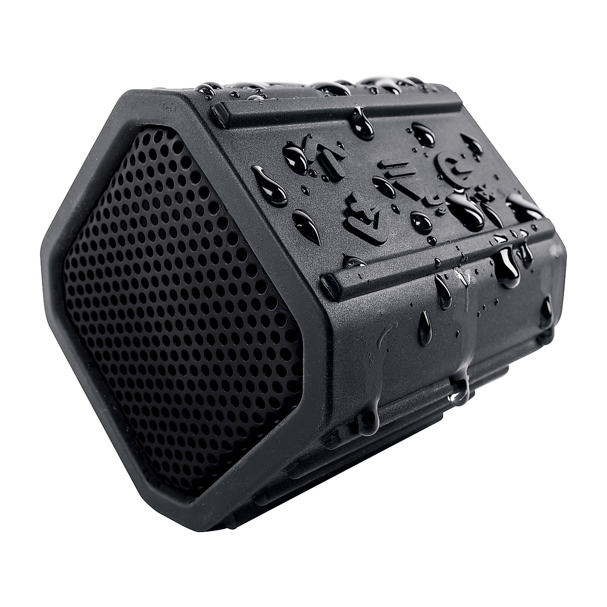 ECOXGEAR Ecopebble Rugged and Waterproof Wireless Bluetooth Speaker - Retail Packaging - Black