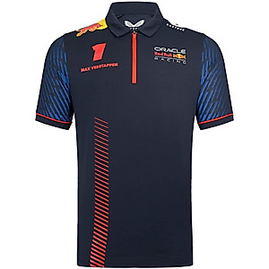 Castore Red Bull Racing F1 Men's 2023 Max Verstappen Team Polo Shirt - L