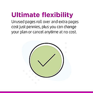 HP Instant Ink $5 Prepaid Card - The Smart Ink and Toner Subscription Service with Big Savings Passed on to You