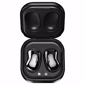 Urbanx Street Buds Live True Wireless Earbud Headphones for Samsung Galaxy J7 Prime 2 - Wireless Earbuds w/Active Noise Cancelling - Black (US Version with Warranty)