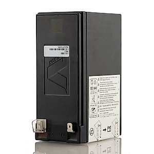 APC UPS Battery Replacement, RBC2, for APC Back-UPS Models BE500R, BK300C, BK350, BK500, BK500BLK, BK500M, BK500MC, BK500MUS, and SC420, SU420NET black