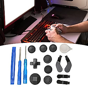 Replacement Kit, Stylish Appearance Stainless Steel Controller Accessories for Elite Series 2 
