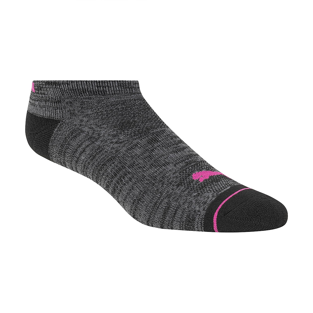PUMA Womens 8 Pack Low Cut Socks, black, 9-11