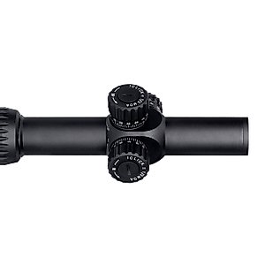 Monstrum G3 1-6x24 First Focal Plane FFP Rifle Scope with MOA Reticle | ZR302 Quick Release Scope Mount | Bundle