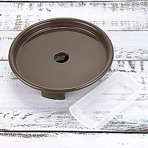 Skelang Plant Pot Saucer with Water Bucket 8.5 Inches, Flower Tray Plant Caddy Plant Pallet Plant Stand, Load Capacity 44 Lbs