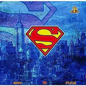 Skin Ps4 PRO - Superman - Limited Edition Decal Cover ADESIVA Playstation 4 Slim Sony Bundle
