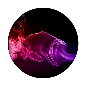 Purple Abstract Smoke PopSockets Standard PopGrip