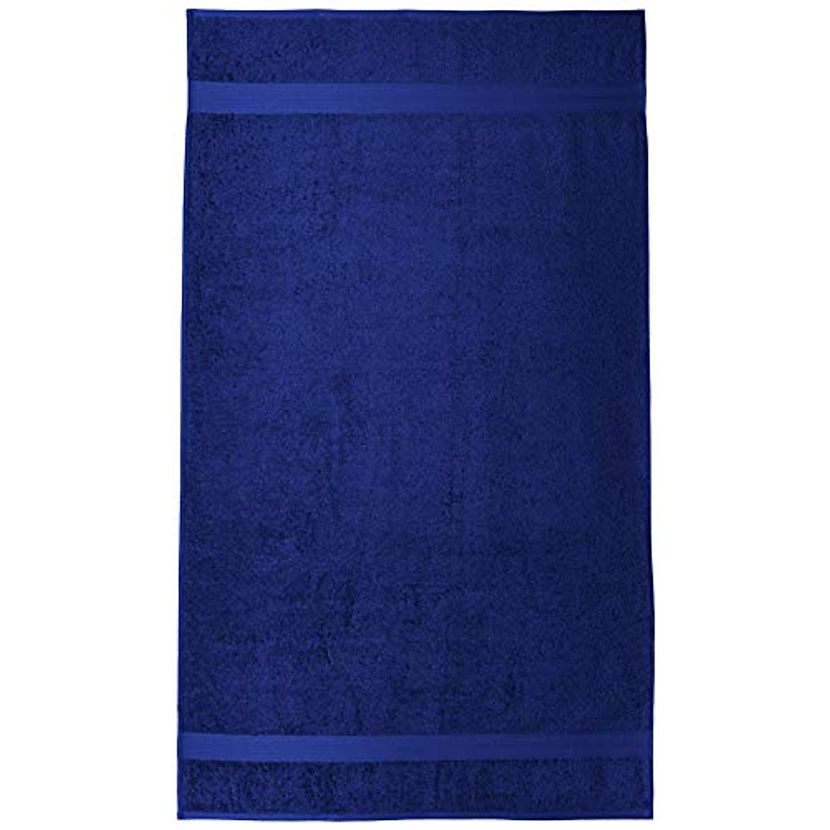Amazon Basics Fade-Resistant Cotton Bath Towel - 4-Pack, Navy Blue