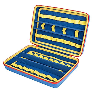 co2CREA Hard Toy Cars Storage Case Compatible with Hot Wheels Toy Cars Set, Toy Car Organizer Case Hold 40 Hot Wheels Cars, Matchbox Cars, Mini Toys (Case Only)