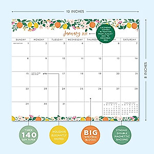 S&O Fruity Magnetic 2023 Fridge Calendar from July 2022-Dec 2023 - Tear-Off Refrigerator Calendar to Track Events & Appointments - 18 Month Magnetic Calendar for Fridge for Easy Planning - 8"x10" in.