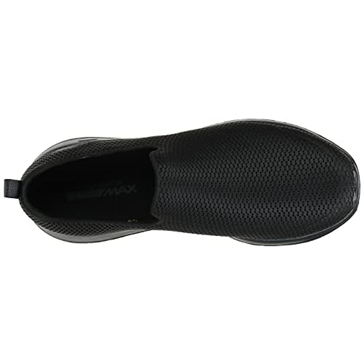 Skechers mens Go Max-athletic Air Mesh Slip on Walking Shoe, Black, 14 X-Wide US