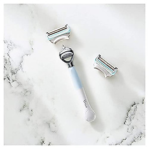 Gillette Venus Intimate Grooming Razors for Women, 1 Venus Razor Bikini Trimmer, 6 Razor Blade Refills