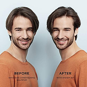 Nioxin System 2 Scalp Cleansing Shampoo with Peppermint Oil, For Natural Hair with Progressed Thinning, 10.1 fl oz