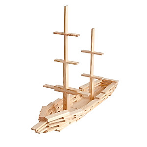 KAPLA Wooden Construction Set 100 Building Planks