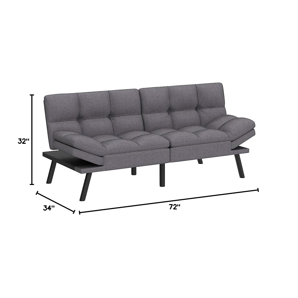 Opoiar 267 sofabed, Cool Gray