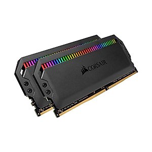 Corsair Dominator Platinum RGB 32GB (2x16GB) DDR4 3466 (PC4-27700) C16 1.35V - Black
