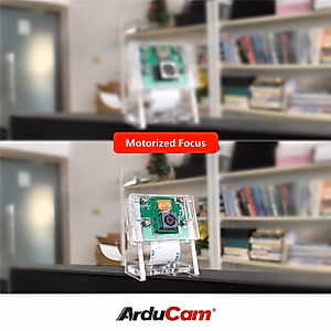 Arducam for Raspberry Pi Camera with Motorized Lens, Adjustable Focal Length for Monitoring 3D Printer, 3.28FT/100CM Long Extension Flex Ribbon Cable for Raspberry Pi