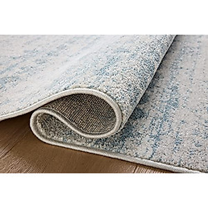 Loloi II Kamala Collection KAM-04 Sky/Dove, Transitional 2'-3" x 3'-10" Accent Rug