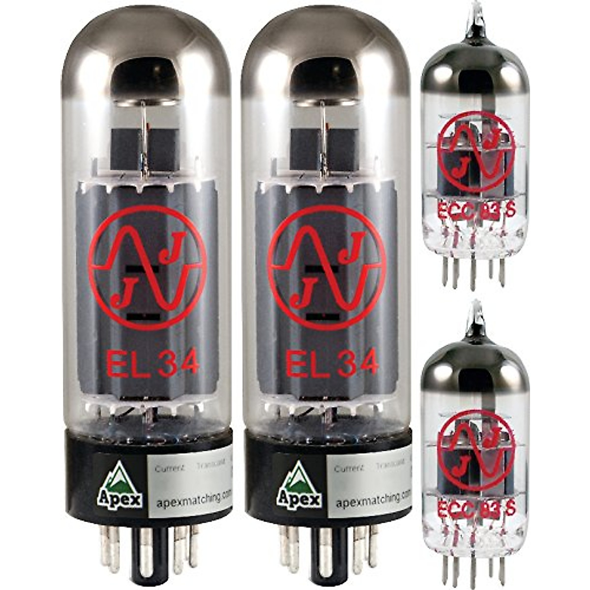 Vacuum Tube Set for Blackstar HT Club 40, Apex Matched