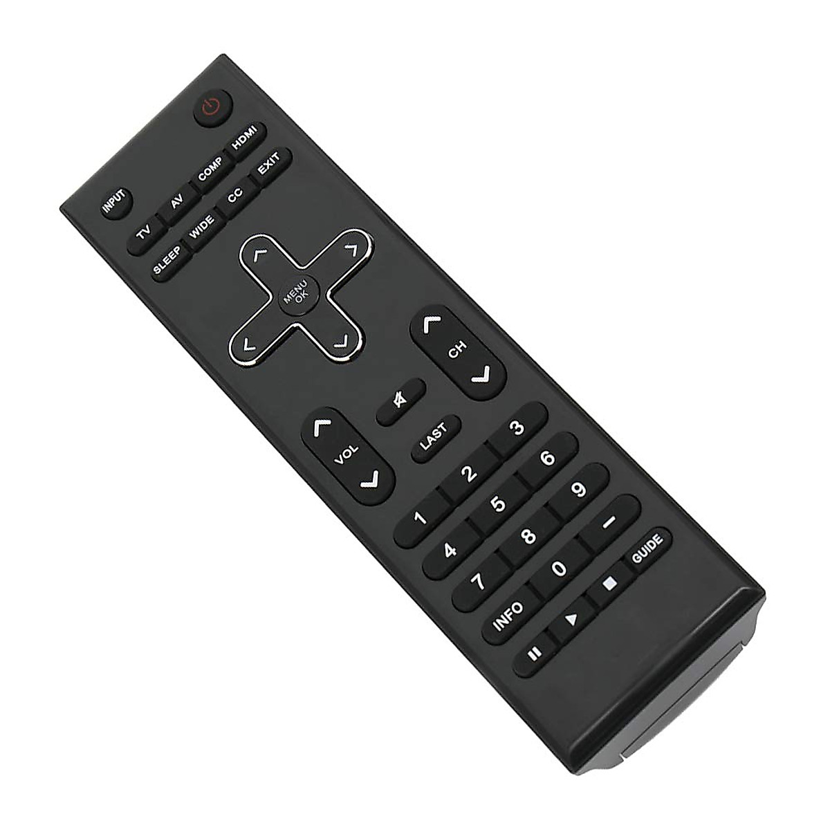 New VR10 Replacement Remote fit for Vizio TV E190VA E220MV E220VA E260MV E260VA E321VA E370VA E371VA E420VA E421VA M190VA M220VA M220VA-CA M260MV M260VA M260VA-MX M1490VA-MX