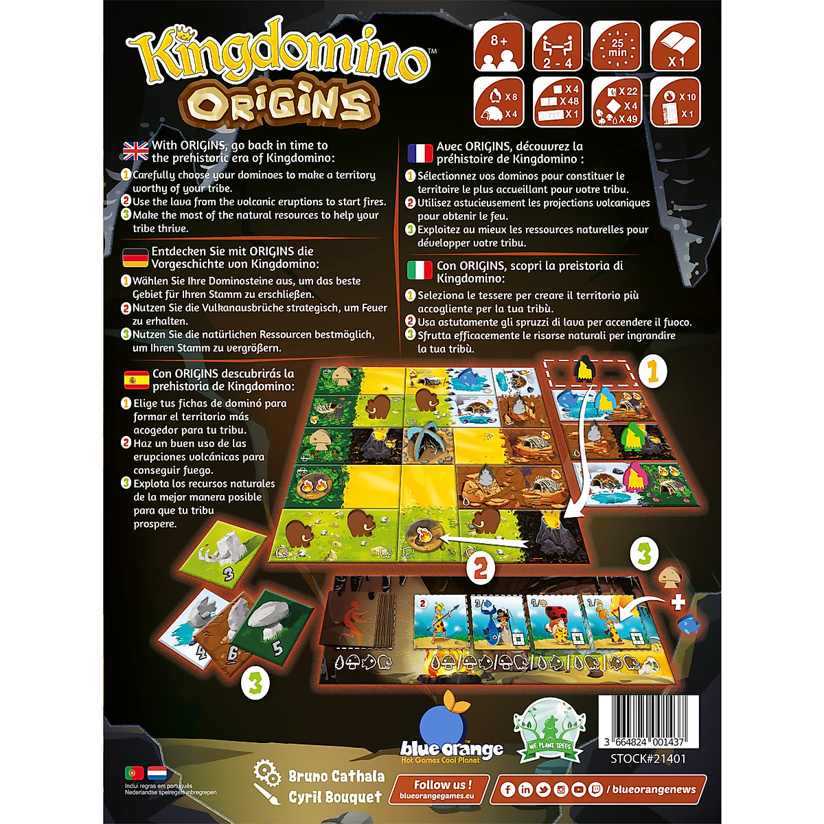 Blue Orange Kingdomino Origins, Kingdom_Origins