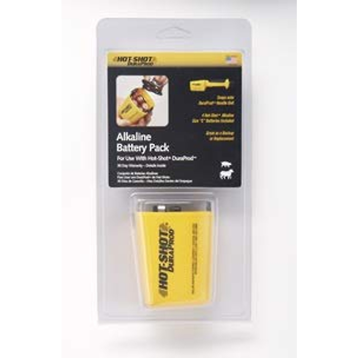 HOT-SHOT Replacement Battery Pack Four C Size Alkaline Batteries (Item No. DXABP)