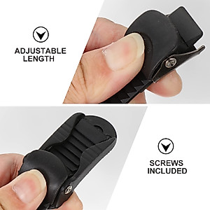 BESPORTBLE Ratchet Belt Shoes Accessories 3 Sets Roller Strap Buckle Replacement Shoes Strap Buckle Skates Shoes Fixed Straps Skates Fixed Buckles for Skating Shoe Supplies Ratchet Belt Bindings