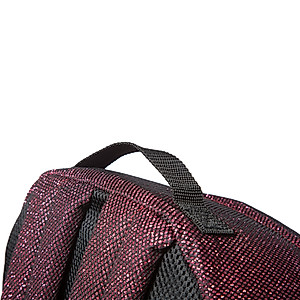 Manhattan Portage Midnight Big Apple Backpack (Md), Burgundy
