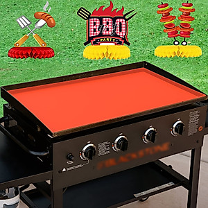 28" Silicone Mat for Blackstone Griddle Top, 100% Silicone Protective Mat Cover for Blackstone, Heavy Duty/Non Stick/Reusable Food-grade Silicone Grill Mat Protect Your Griddle from Dirt & Rust