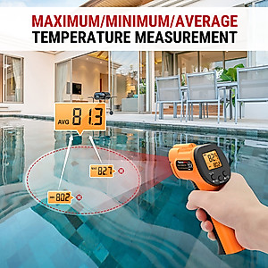 ThermoPro TP510 Waterproof Digital Candy Thermometer+ThermoPro TP30 Digital Infrared Thermometer Gun