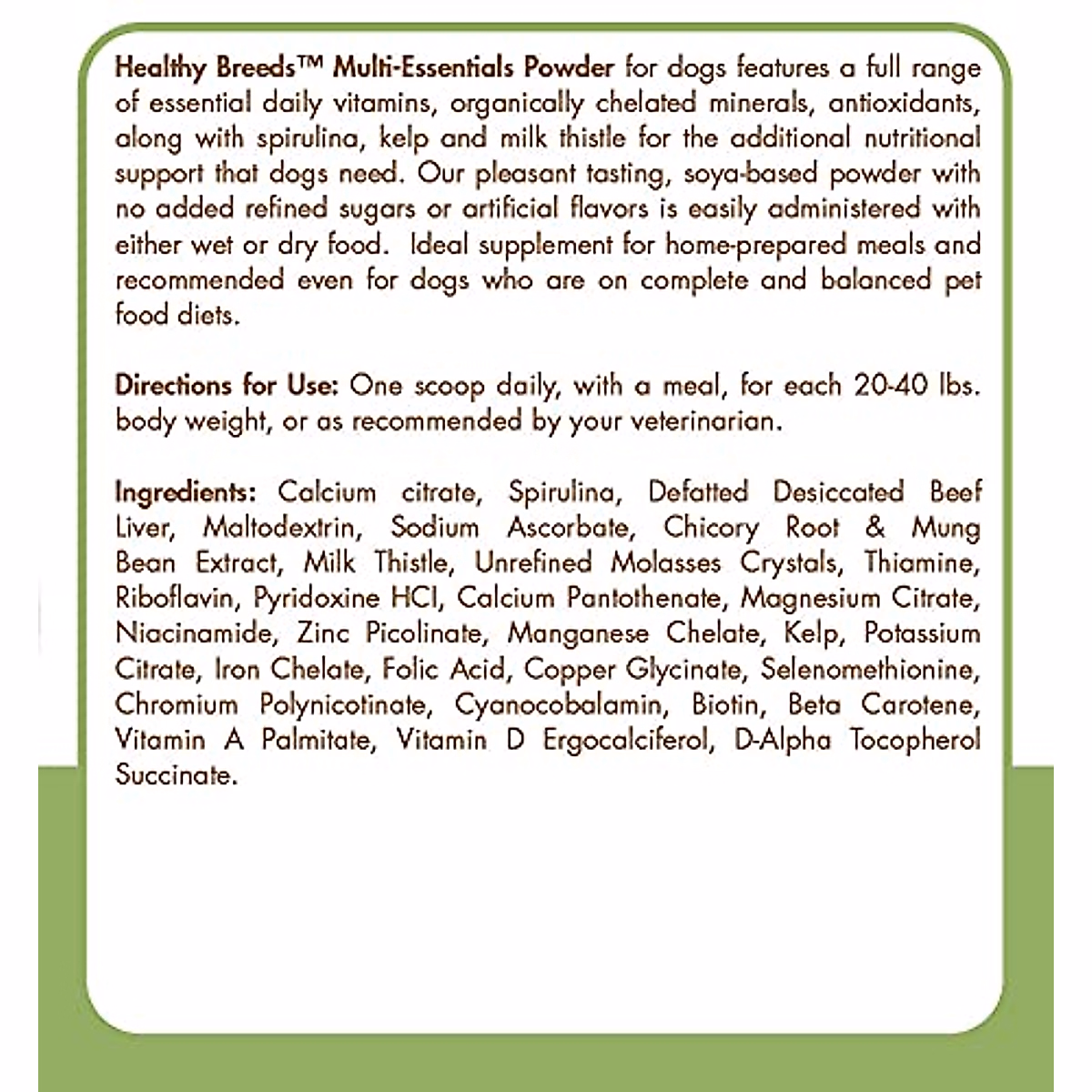 Healthy Breeds Yorkshire Terrier Multi-Essentials Powder for Dogs - an Ideal Supplement of Vitamins, Minerals & Antioxidants for Your Dog - 8 oz