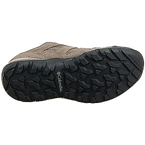 Columbia Women's Redmond V2 Waterproof, Pebble/Beet, 9