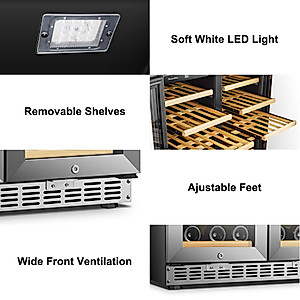 Sinoartizan Built in Wine Fridge Cooler