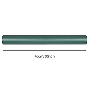 Flyhill Dark Green Jumbo Wrapping Paper-30in*32.8ft（81.78sq.ft.ttl-Solid Color with Pearly-Luster Gift Wrap for Christmas，Birthday,Wedding，St. Patrick's Day