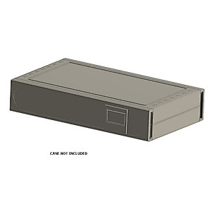 Bud Box PC-11478 Enclosure Bezel .96inch for OLED 128 x 64 Arduino / Raspberry Pi Project, Black