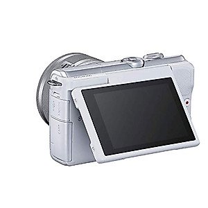 Canon EOS M200 EF-M 15-45mm is STM Kit (White) (Renewed)