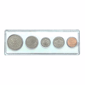 2010-5 Coin Birth Year Set in American Flag Holder Uncirculated