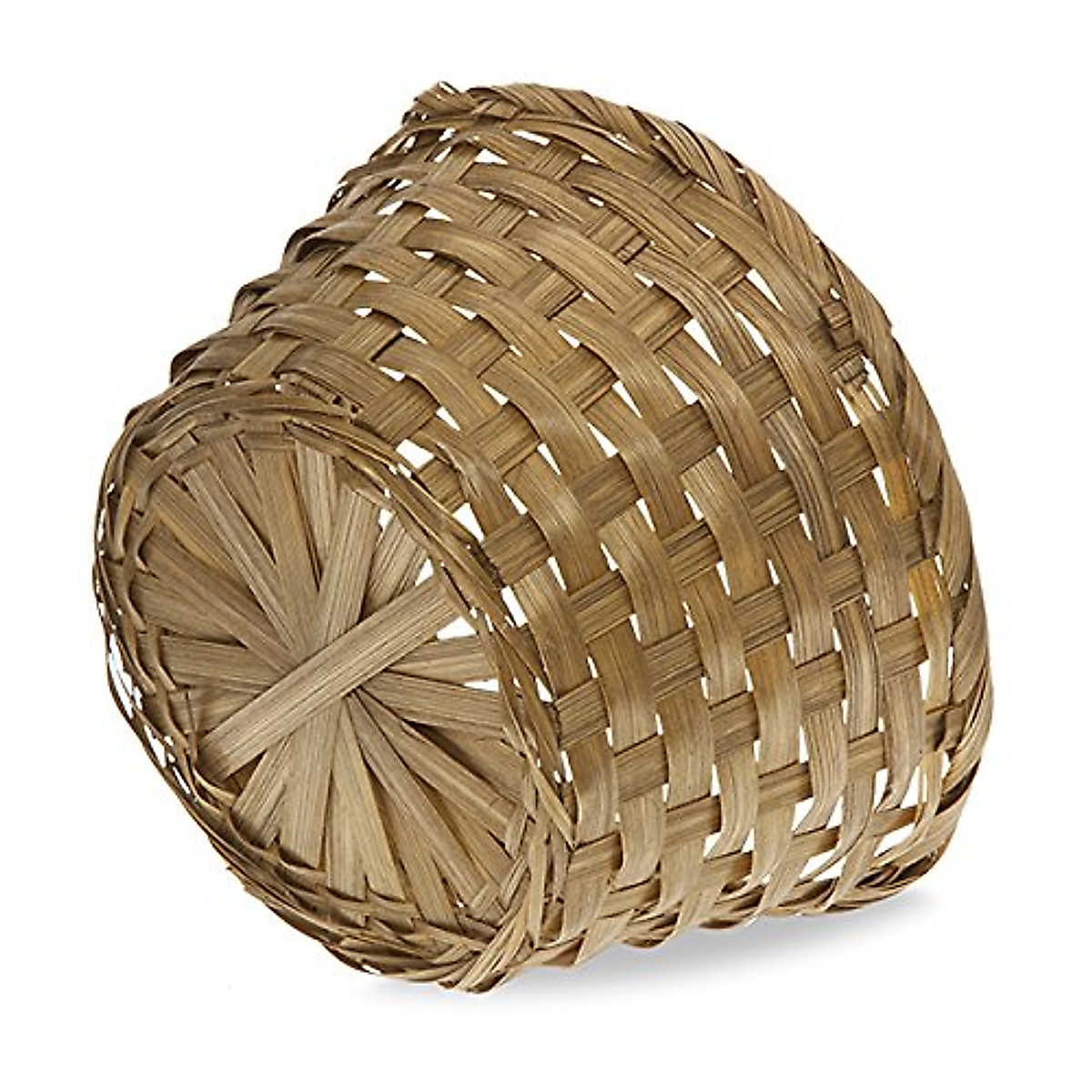 The Lucky Clover Trading Round Bamboo Utility Basket - Brown