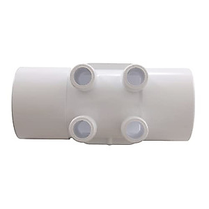 Waterway Spa Manifold 2in. S x 2in. S 4-Port 3/4in. Rib Barbed 672-7110