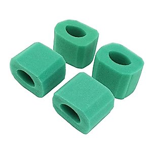 Boxwizard Pool Replacement Filter Sponge - 4pcs Pool Filter Cartridge Sponge Reusable Practical Filter Foam for Pool Pump