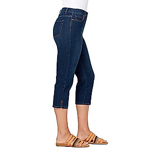 Gloria Vanderbilt Women's Amanda Capri Jean, Madison-Rivets