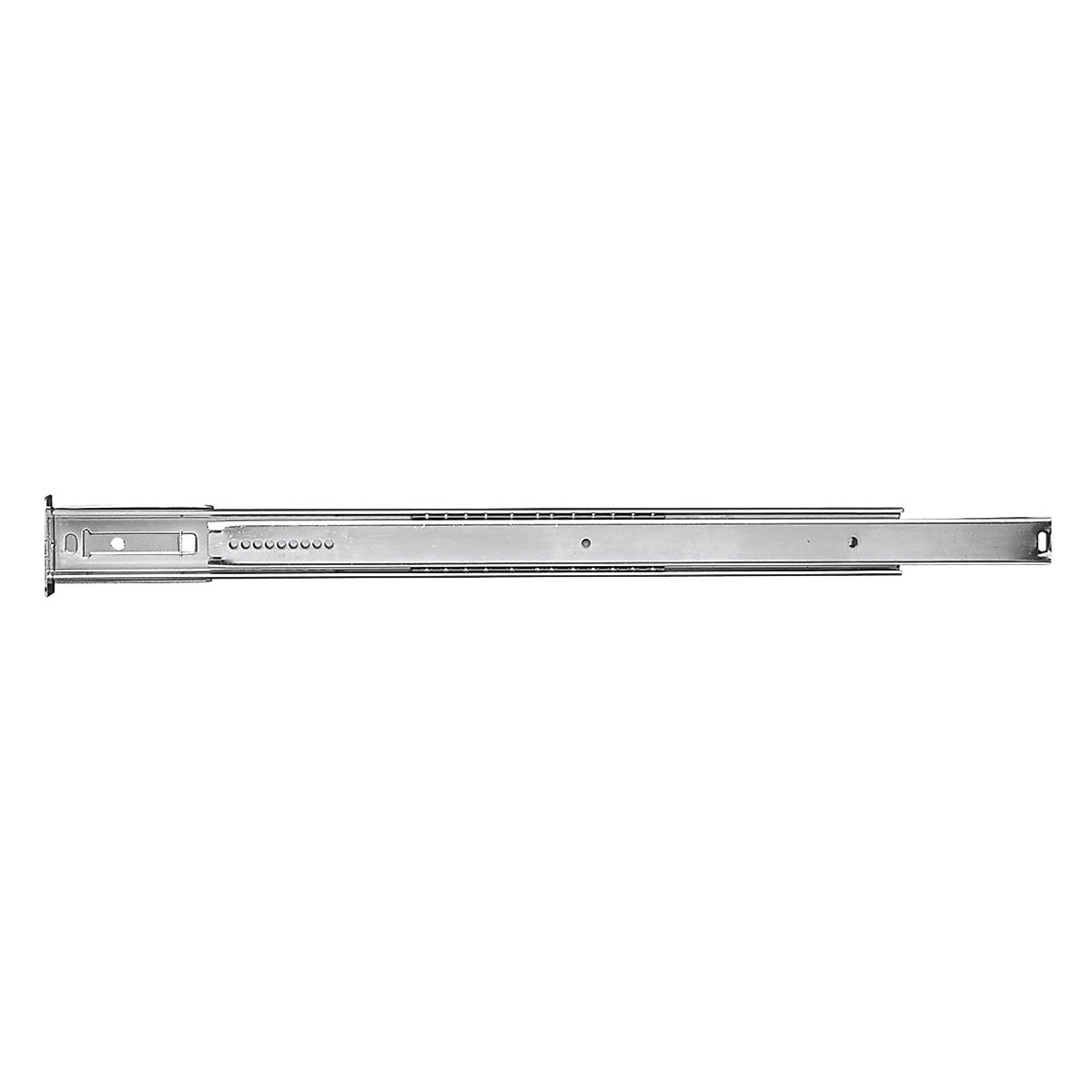 Hickory Hardware Bottom Centered Drawer Mount,Not Compatible with Side Mount Drawers,Heavy Duty Center Drawer Slide for Cabinet & Dresser Drawers,Easy Open & Soft Close Glide Track,16 Inch,P1029/16-2C