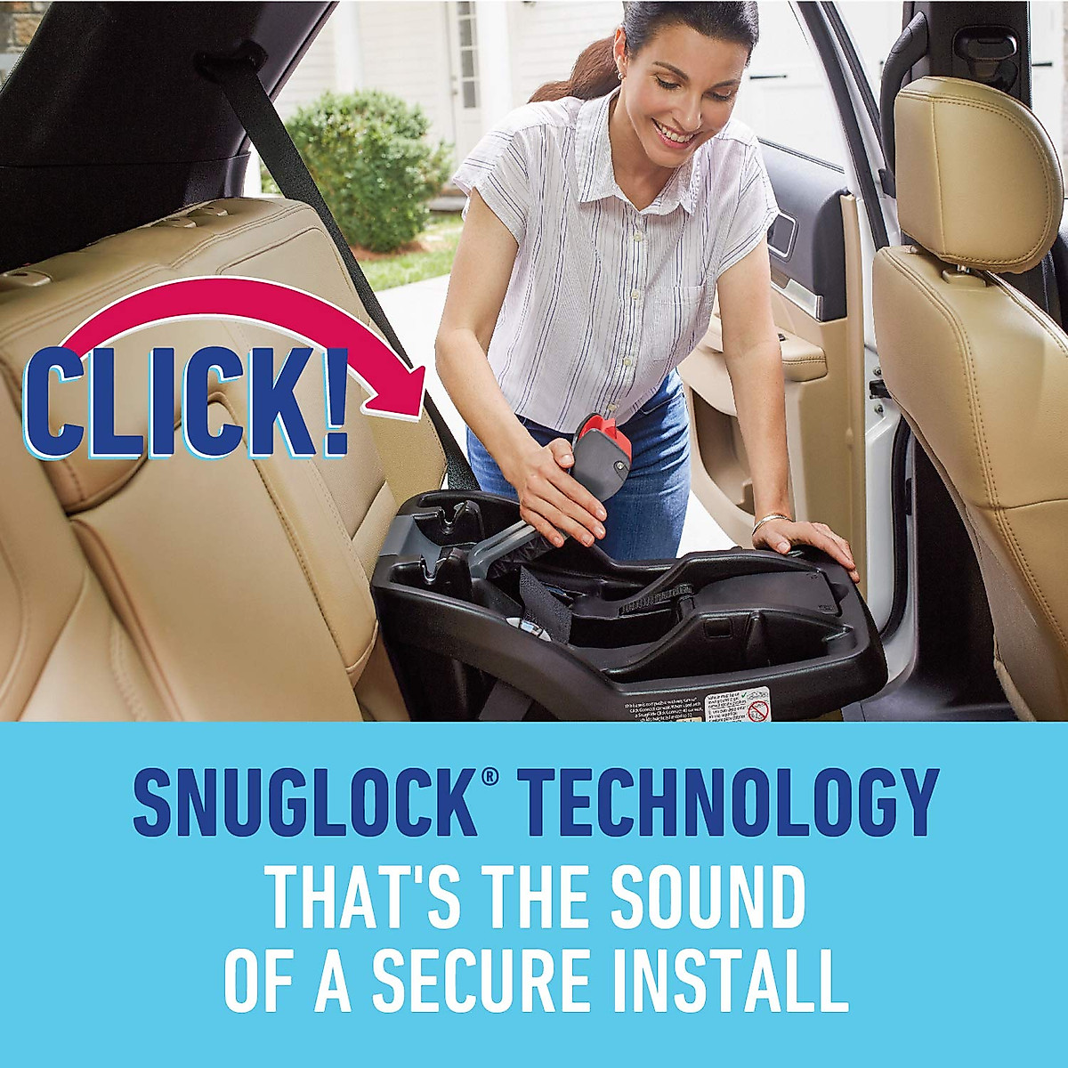 Graco SnugRide SnugLock 35 Infant Car Seat | Baby Car Seat, Tenley